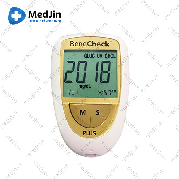 Máy Đo Đường Huyết Benecheck Plus 3 Trong 1 Đa Năng Chính Hãng